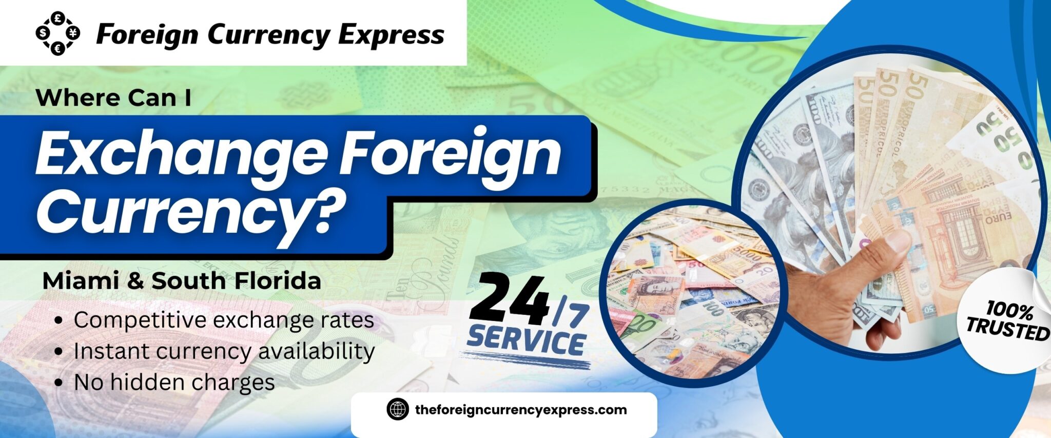 Currency Exchange Miami FL | West Palm Beach | Foreign Currency Express