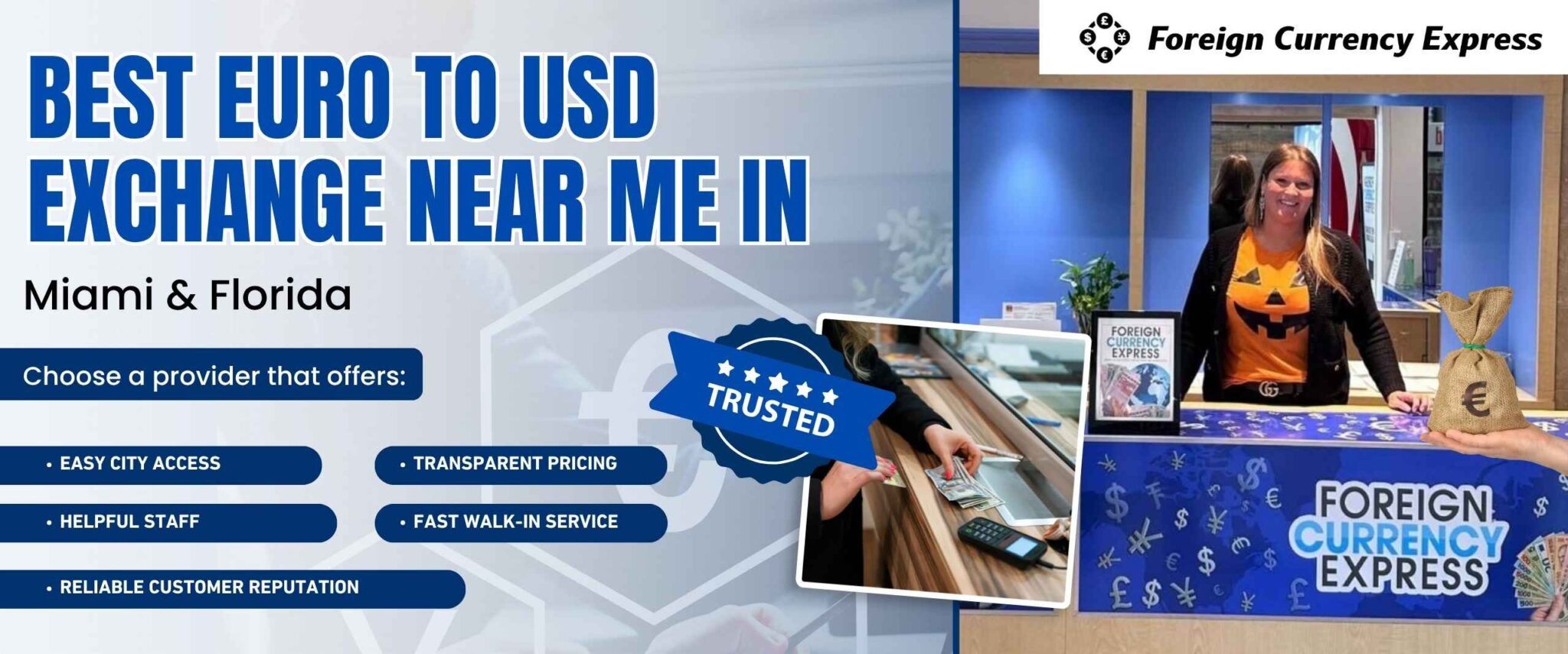 Currency Exchange Miami FL | West Palm Beach | Foreign Currency Express